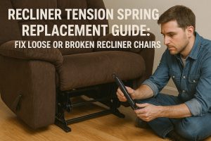 Recliner Tension Spring Replacement Guide: Fix Loose or Broken Recliner ...