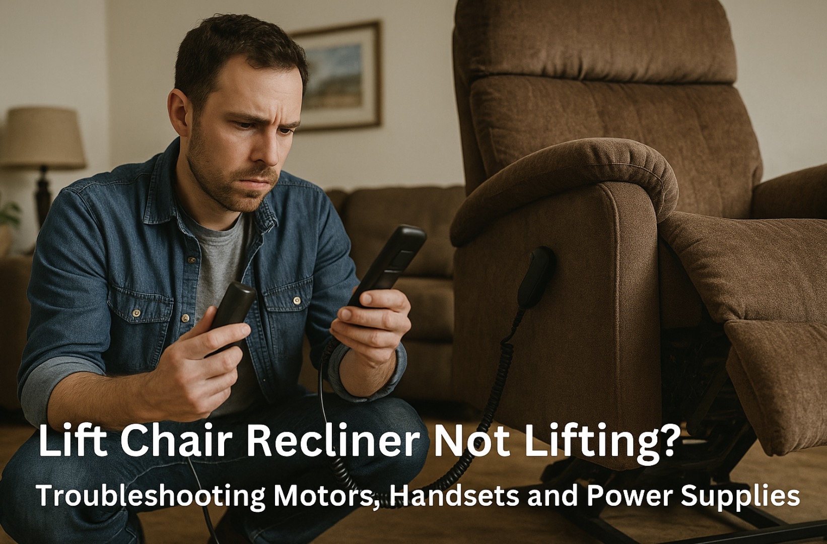 Lift Chair Recliner Not Lifting? Troubleshooting Motors, Handsets and ...