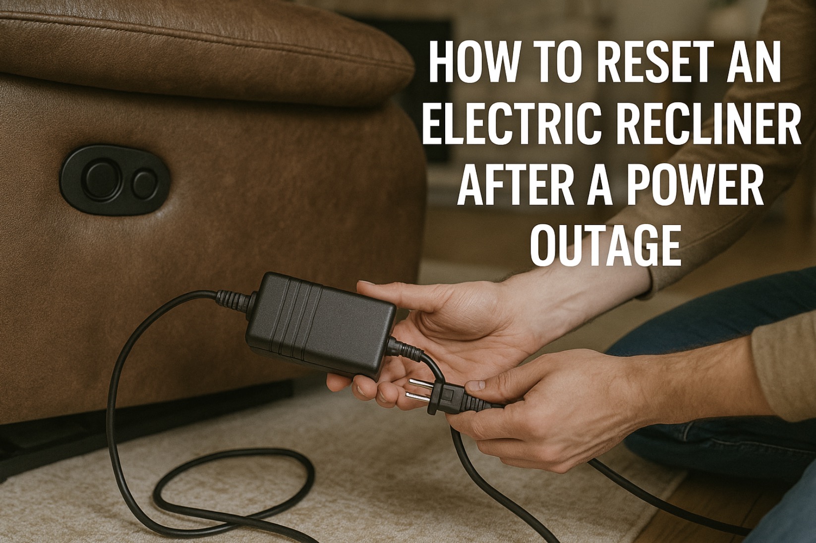 How to Reset an Electric Recliner After a Power Outage - ReclinersArt